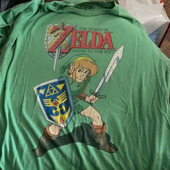 Nintendo | Shirts | Legend Of Zelda Link Tshirt | Poshmark